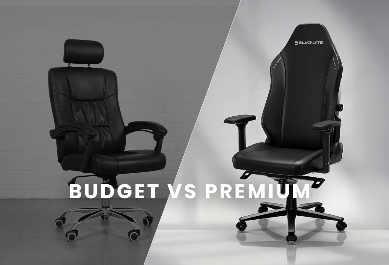 Budget vs Premium Gaming Chair: What’s the Real Difference – Blacklyte EU
